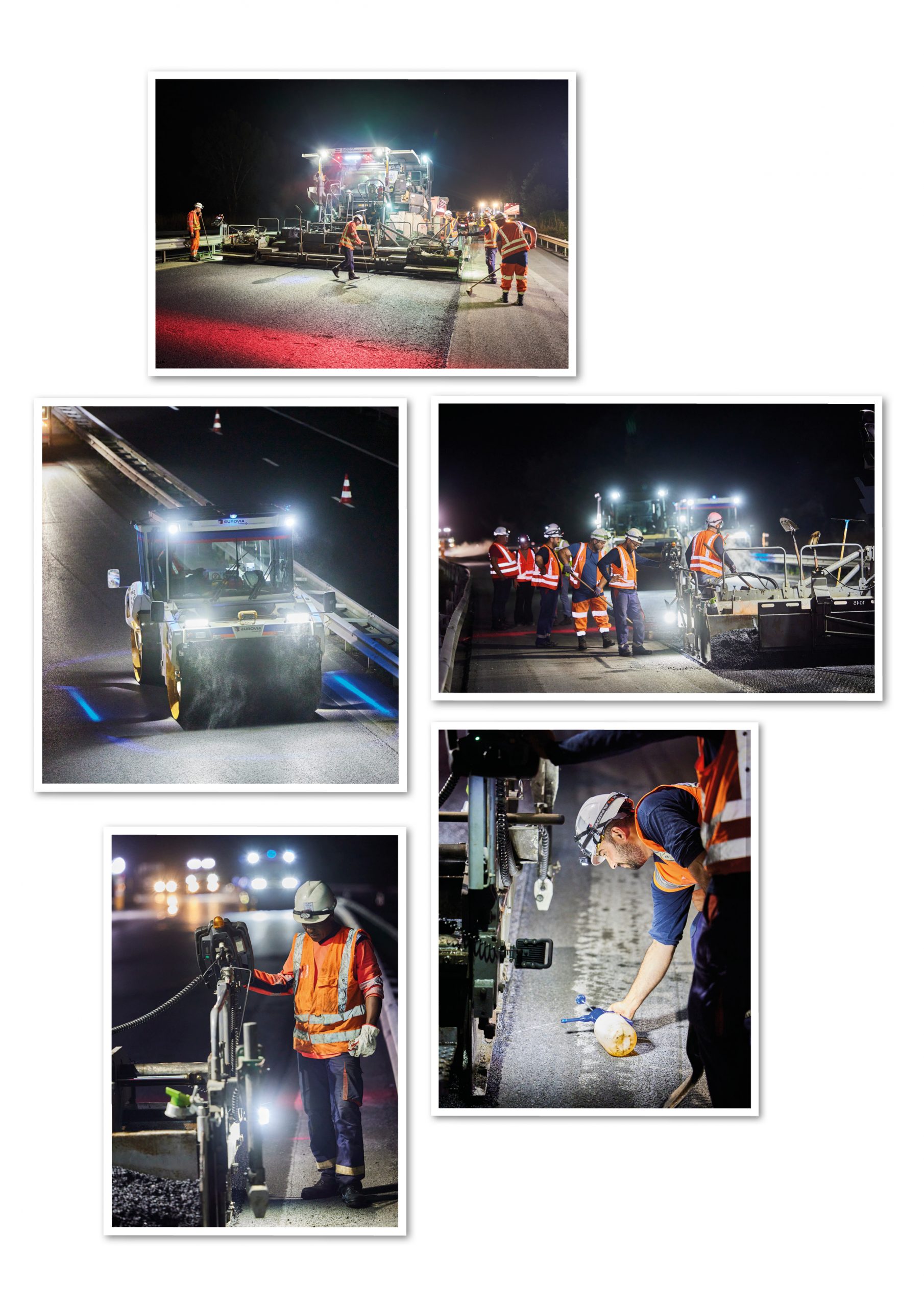 A68 - Les travaux de rénovation des chaussées entre Toulouse et Gémil ...